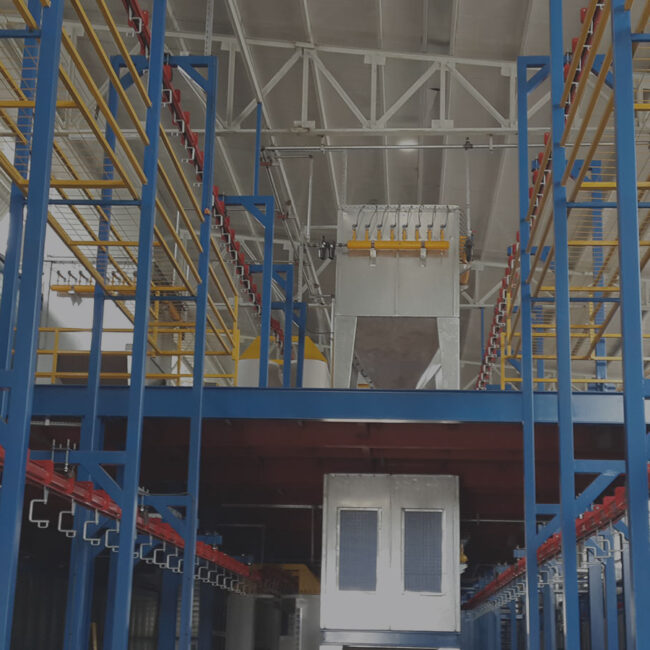 Powder Coating Conveyor Systems Cardan Type for Sale from the Turkey ...